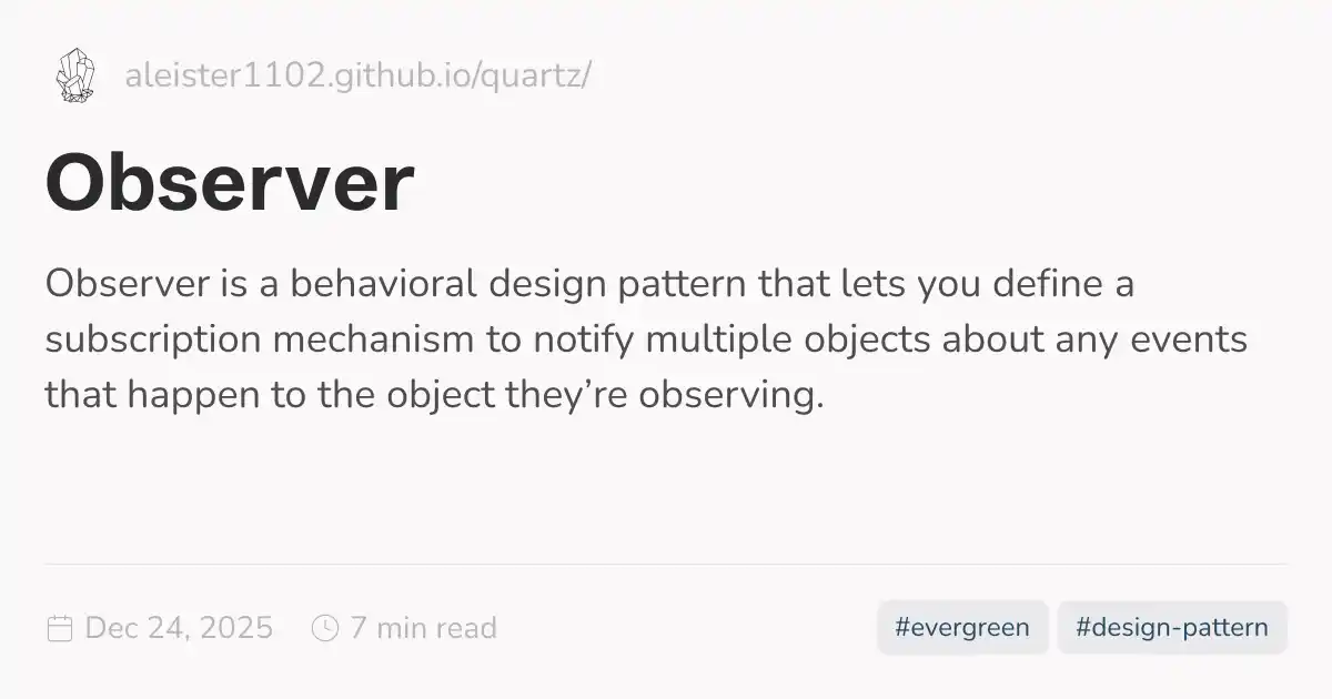 Observer